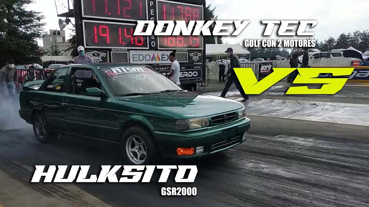 Tsuru GSR2000 vs Golf 2 Motores | Arrancones Centro Dinámico Pegaso ...