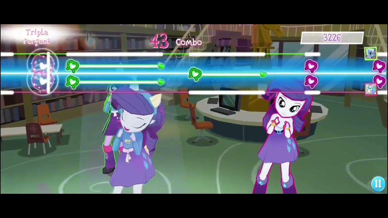 MLP: Equestria girls Mini-game Time To Come Together - YouTube