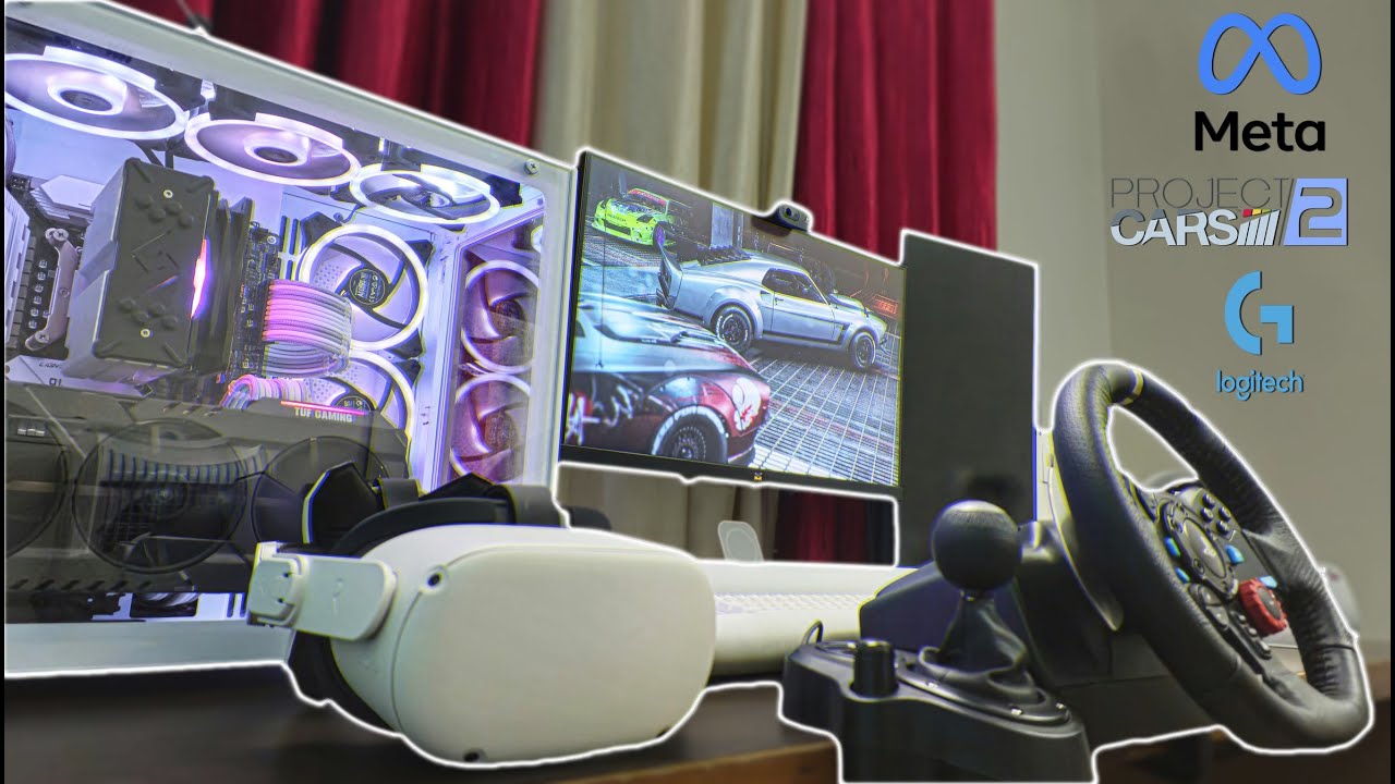 Sim Racing | Quest 2 VR | G29 | Project Cars 2 - YouTube