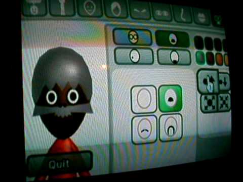 How to Make a Skull Mii - YouTube