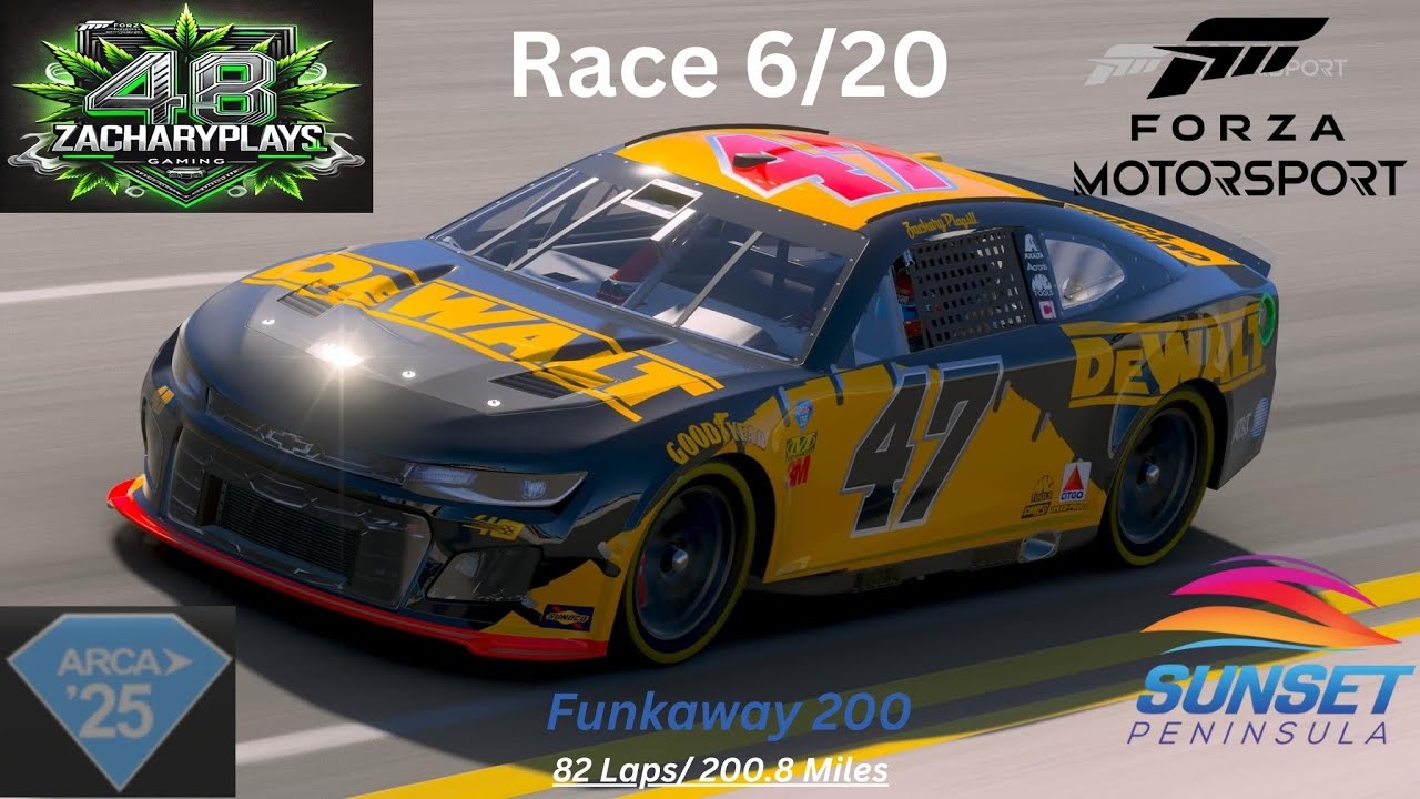 ARCA Racing Forza Motorsport! (Sunset Peninsula Raceway) - YouTube