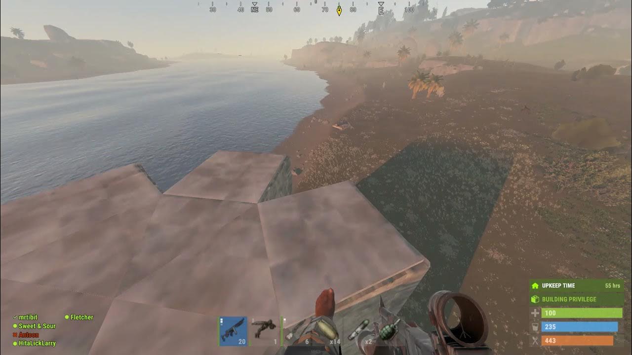 Rust: Flyhack glitch - YouTube