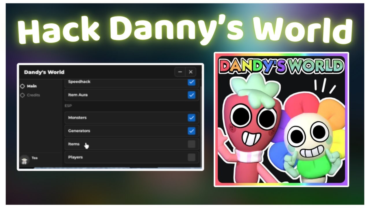 Cách Hack Danny's World Trên Điện Thoại Esp Item, Esp Monster | Script ...