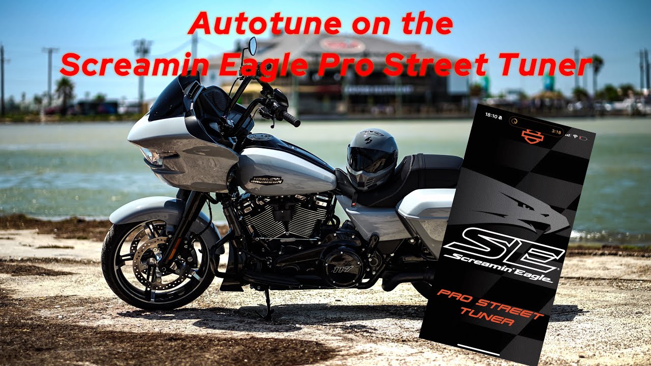 Autotune session with the Screamin Eagle Street Pro Tuner - YouTube