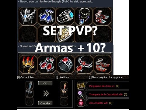 Set PVP? Armas +10? El Drop de metines - Metin2 Guabina - YouTube