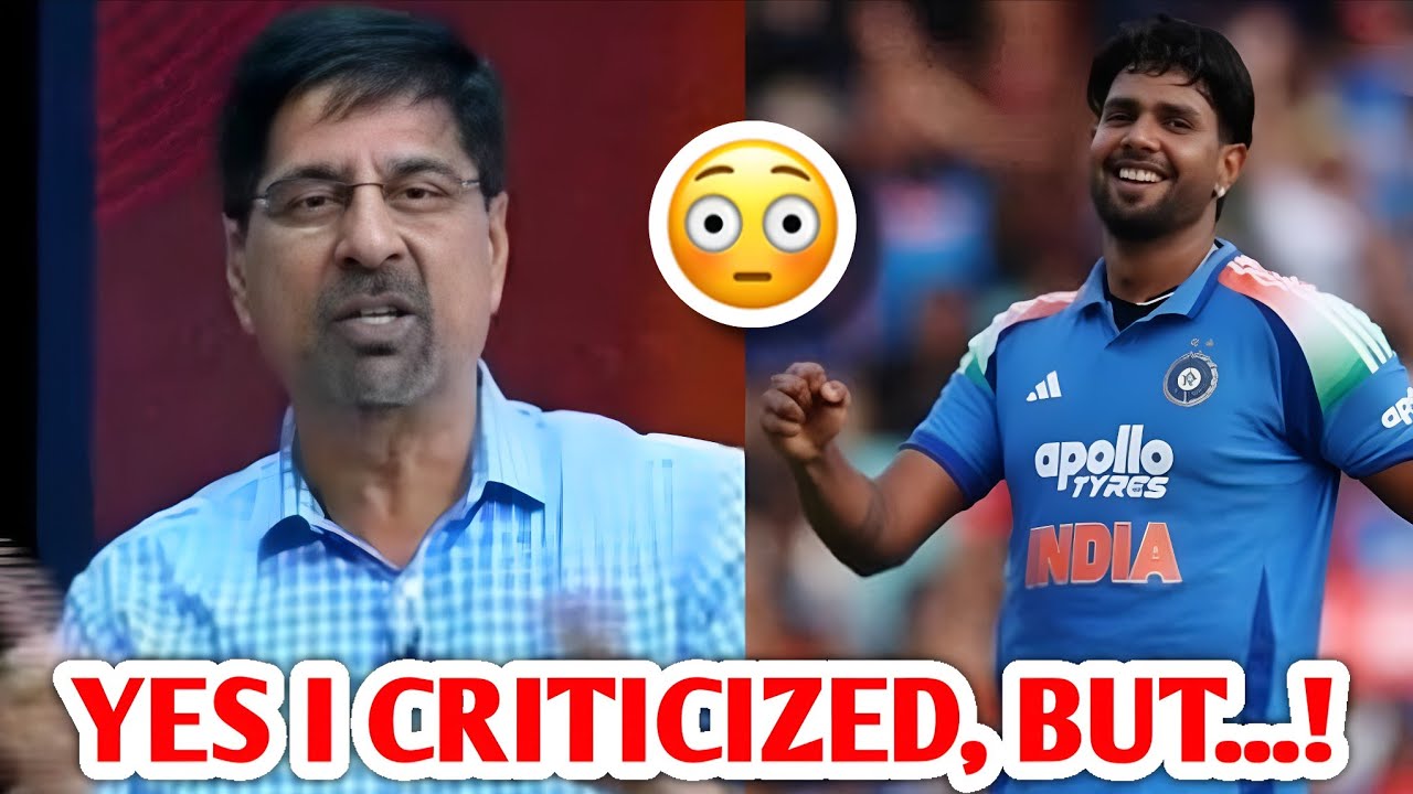 "Yes I Criticized you, but..." Kris Srikkanth Reacts to Harshit Rana ...