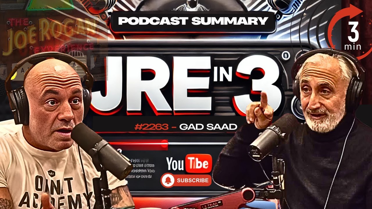 JRE #2263 Gad Saad | Best Bits | Deterministic Game & Elon the Martian ...