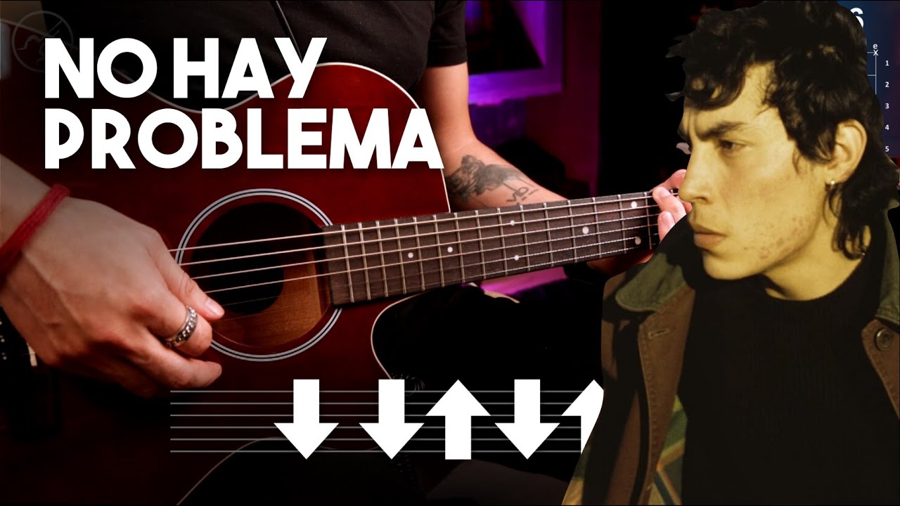 APRENDE LA CANCIÓN MÁS FÁCIL DE ED MAVERICK | No Hay Problema Guitarra ...