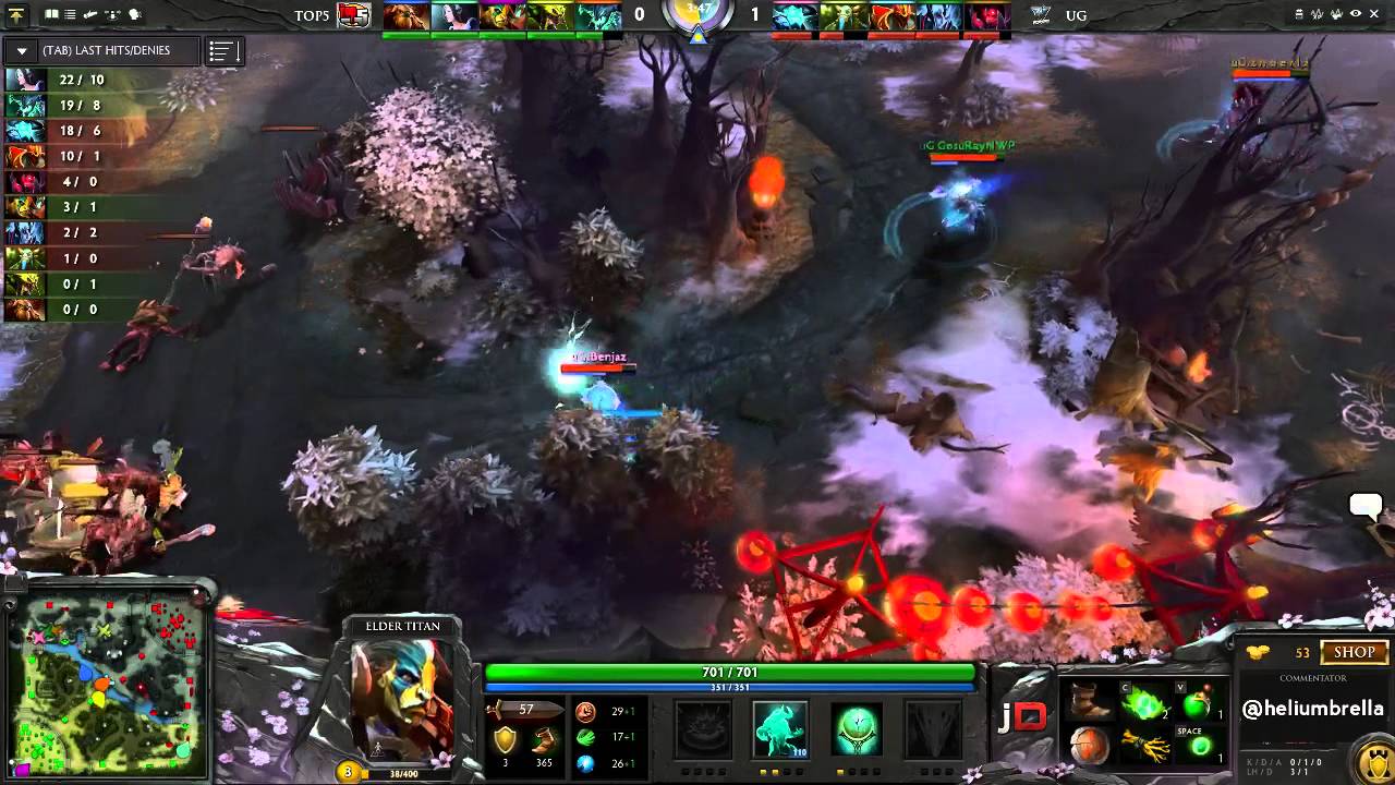 Union Gaming vs Top5 Game 2 - joinDOTA League - Heliumbrella - YouTube
