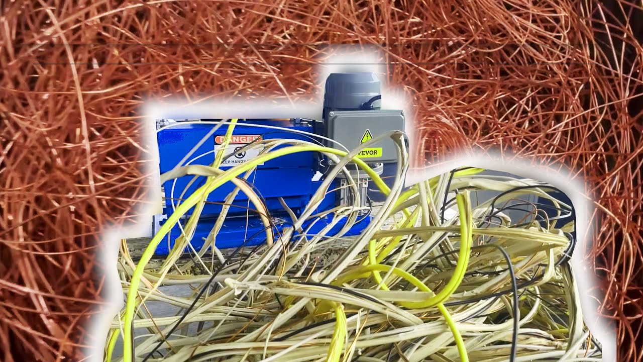 Stripping copper wire? HOW MUCH CAN WE MAKE? - YouTube