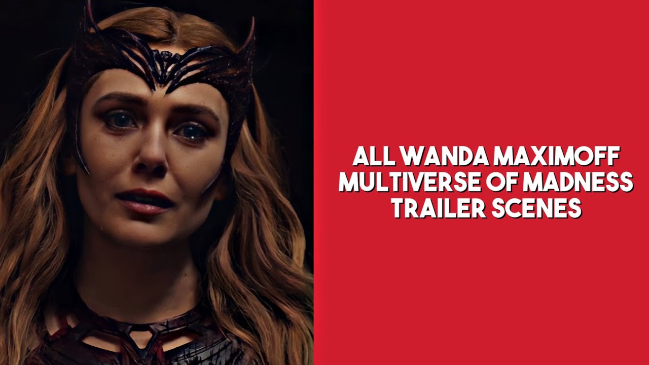 [1080P] MULTIVERSE OF MADNESS WANDA MAXIMOFF SCENEPACK | MEGA LINK ...
