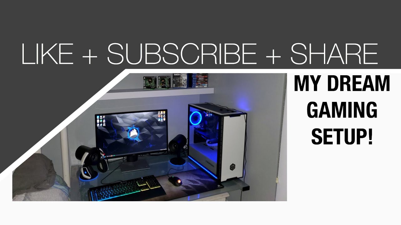 2019 Gaming setup tour - YouTube