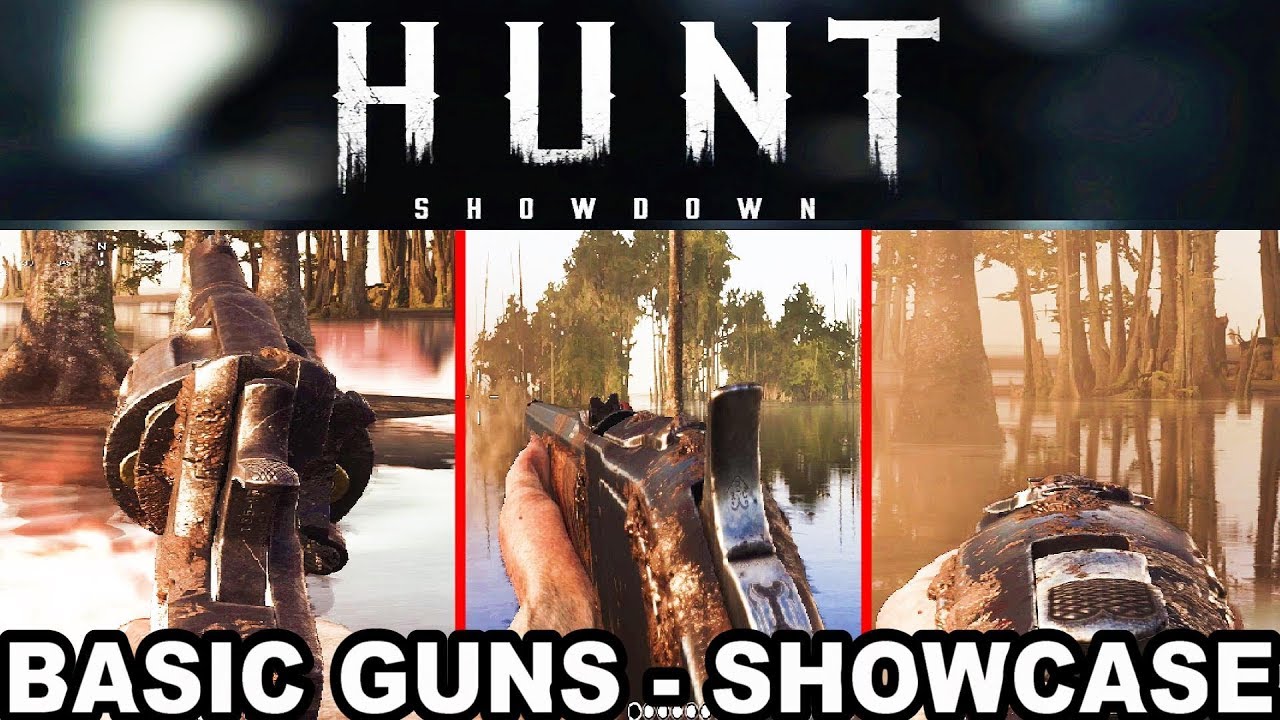 Hunt: Showdown - Basic Weapons Showcase - YouTube