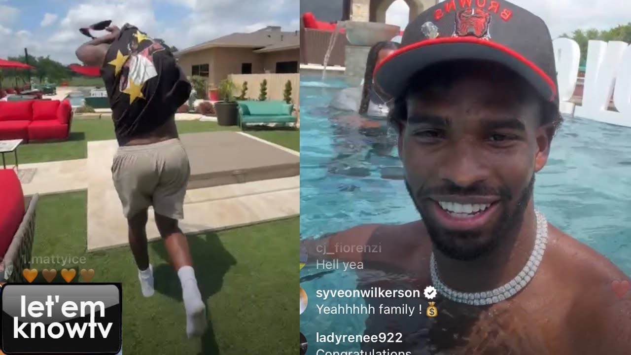 Shedeur Sanders Jumps Into A Pool After Finally Getting Picked By The ...