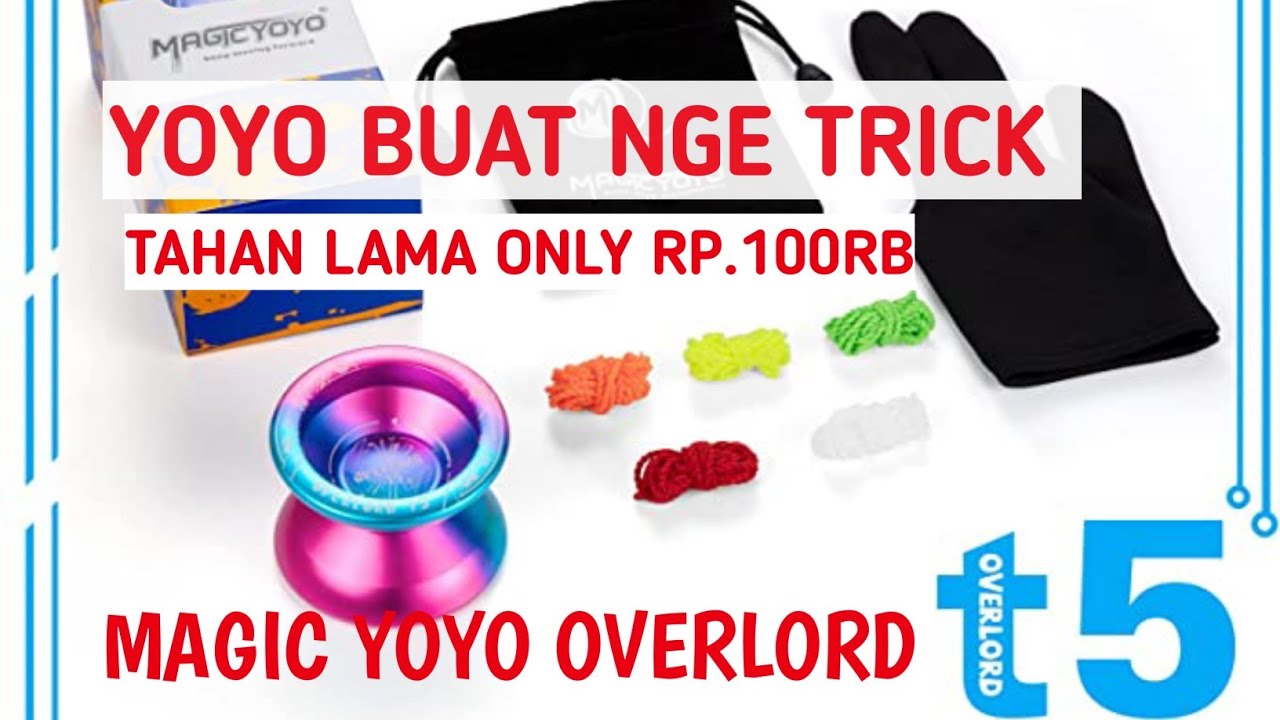 Rekomen yoyo buat freestyle Magic Yoyo T5 - YouTube