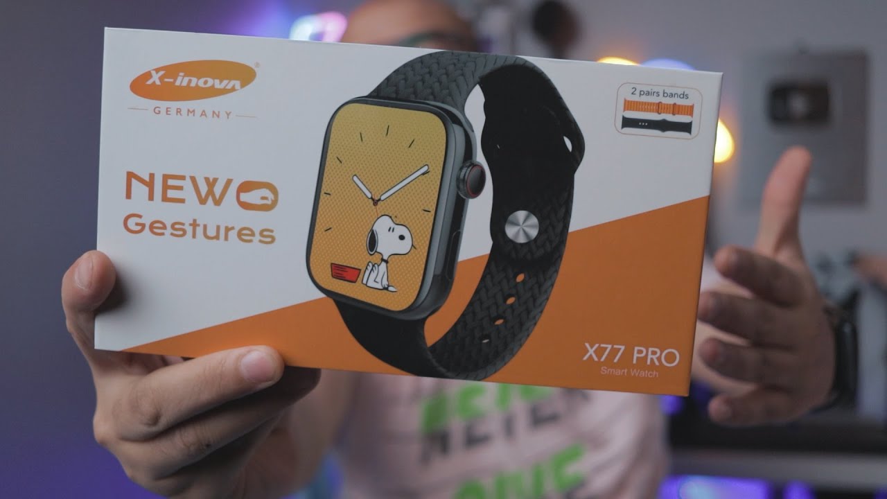 مراجعة ساعة X-INOVA X77 PRO |شرح قوائم ساعة X INOVA X77 PRO - YouTube