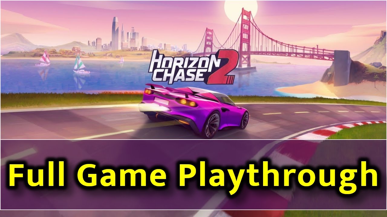 Horizon Chase 2 - Full Game Playthrough - YouTube