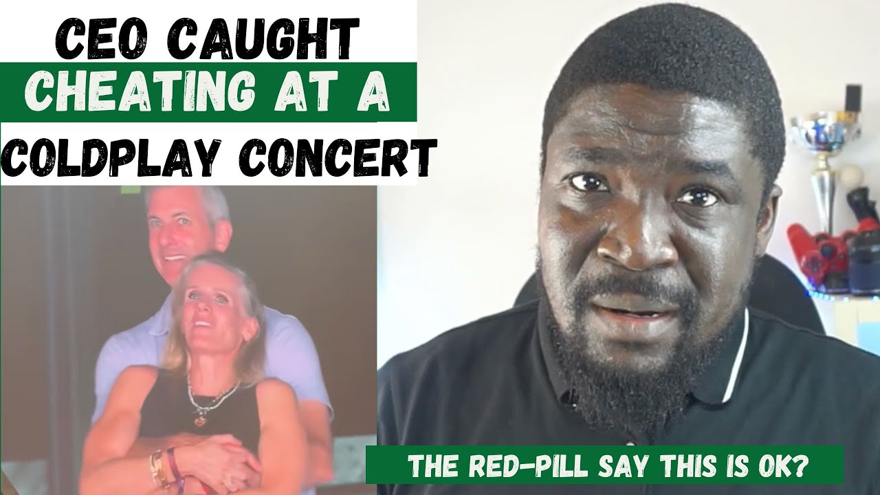 CEO caught Cheating in 4k at a ColdPlay Concert - YouTube