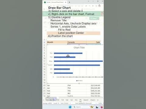 Dynamic Bar Chart - Excel Tips and Tricks - YouTube