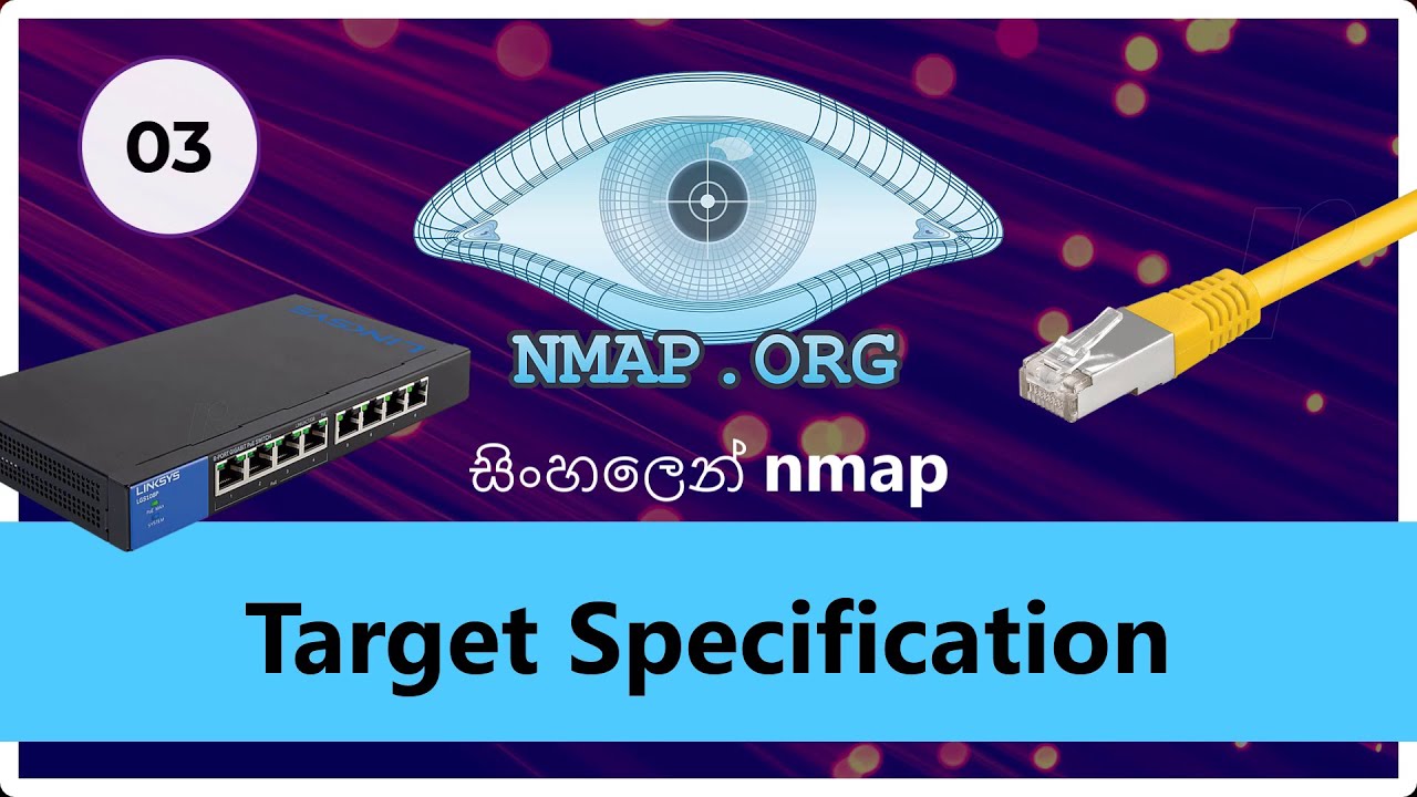Nmap Target specification in sinhala - YouTube
