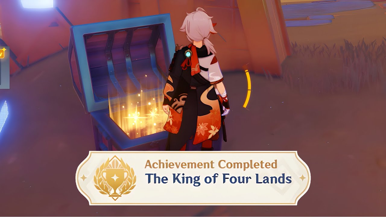 Sumeru Hidden Achievement The King Of Four Lands | Genshin | - YouTube