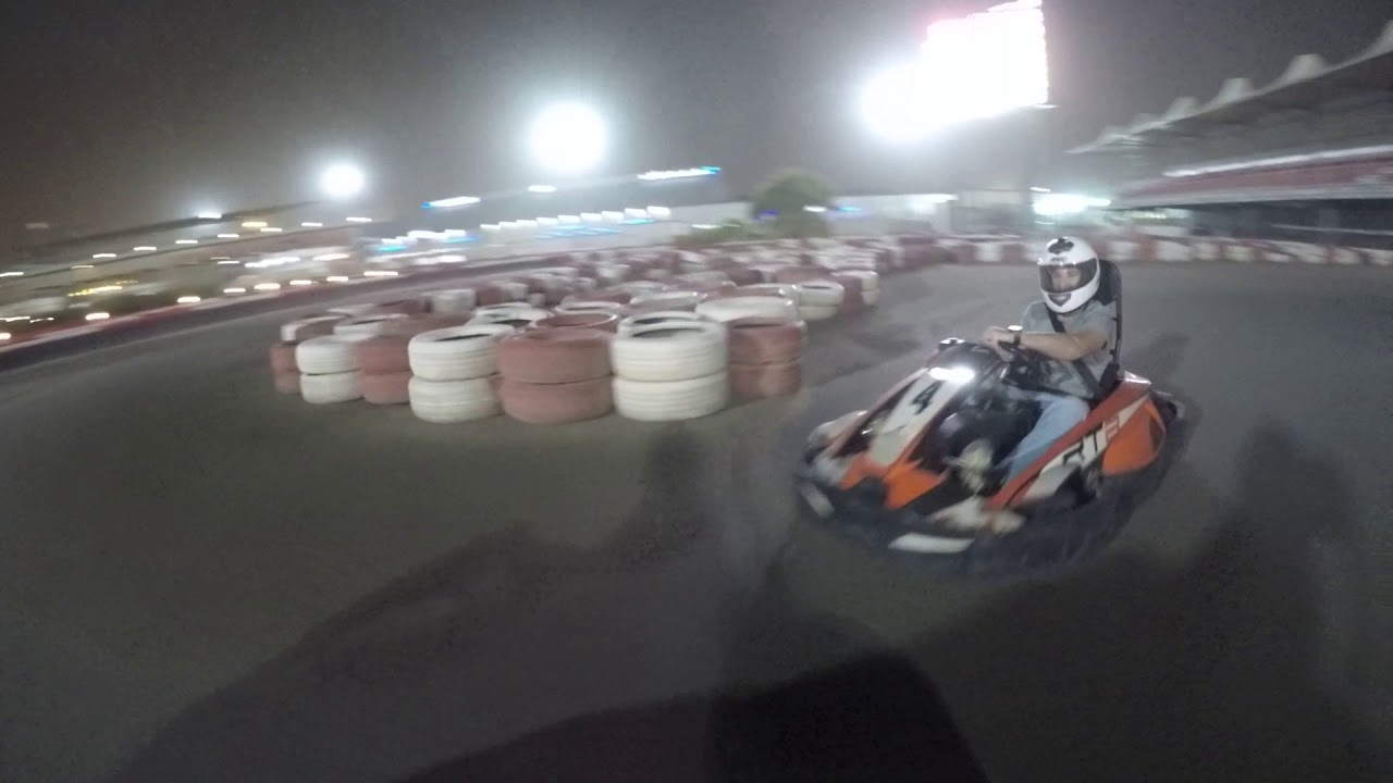 Go-carting in kuwait - YouTube