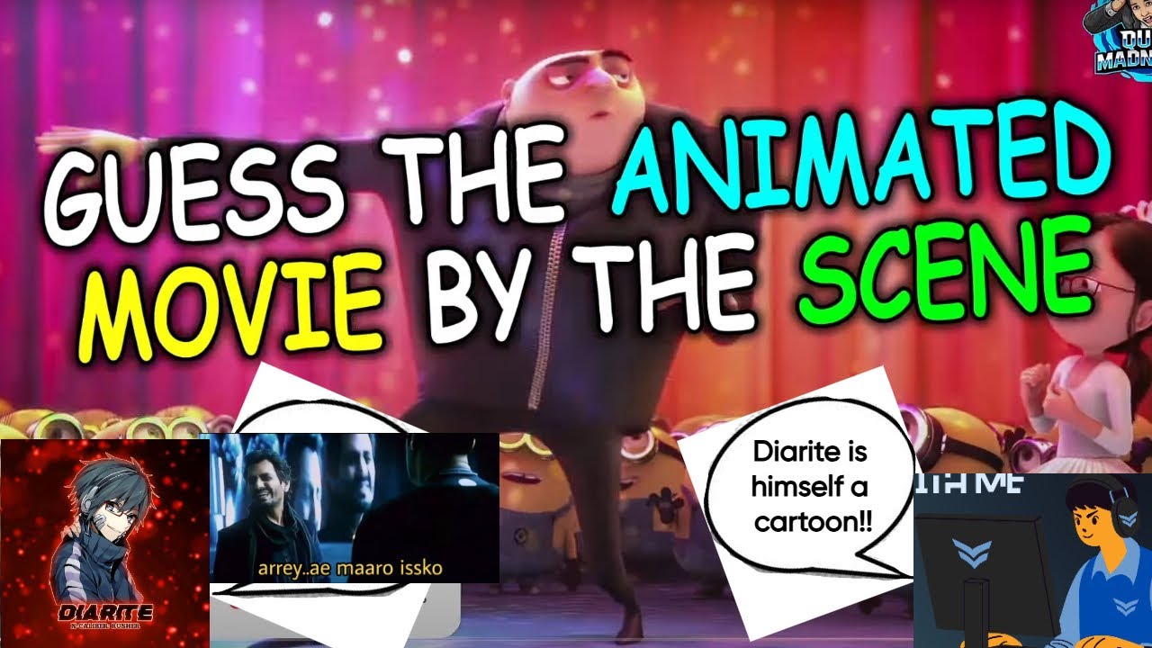 Guessing the animated movie by scene!! - YouTube