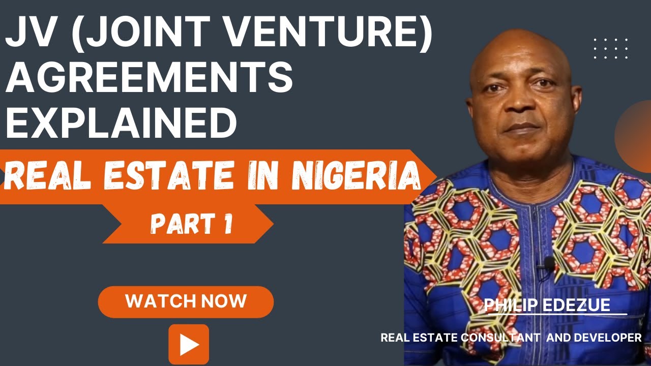Real Estate JV (Joint Venture) Agreements Explained Part 1 - YouTube
