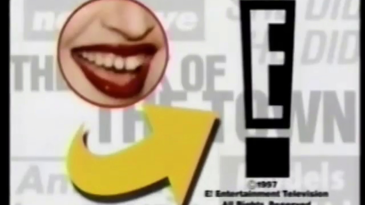 E!: Entertainment Television (1997) - YouTube