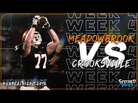 HIGH SCHOOL FOOTBALL | Meadowbrook vs Crooksville - HIGHLIGHT - YouTube