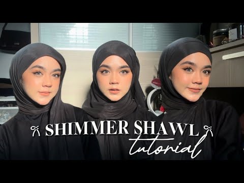 ⋅ SHIMMER SHAWL TUTORIAL ‧₊˚ ⋅𐙚 - YouTube