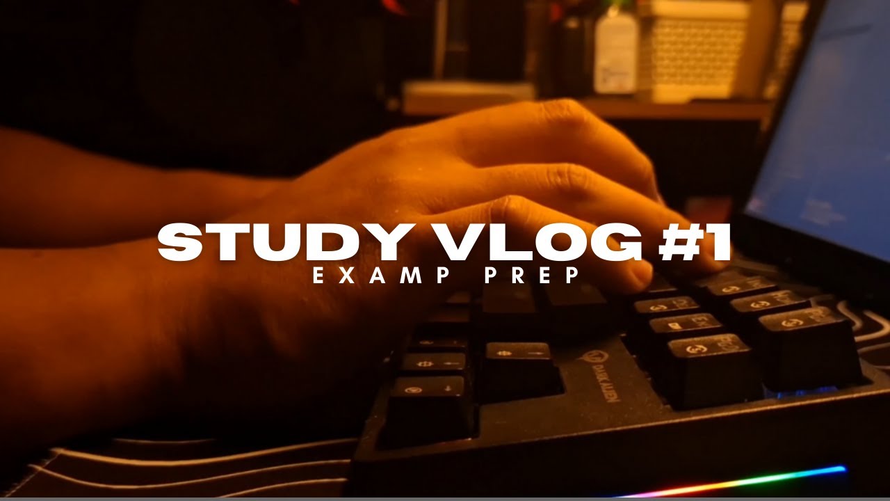 STUDY VLOG #1 - YouTube