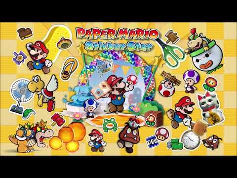 Great VGM 489 - Paper Mario: Sticker Star - Buzzy Beetle Boss - YouTube