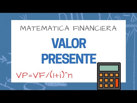 VALOR PRESENTE I matemática financiera - YouTube