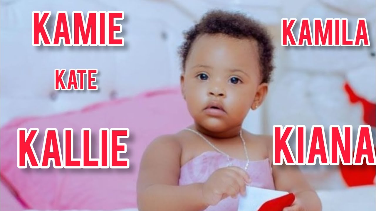 Ngaya amazina meza cyane y'abana b'Abakobwa agezweho wakita umwana wawe ...