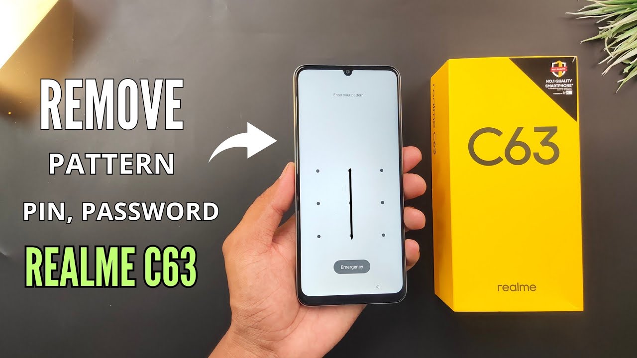 Realme C63 Hard Reset | Break Pattern, Pin, Password | Remove Screen ...