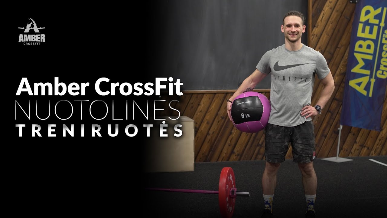 AMBER CrossFit online treniruote nr 38 - YouTube