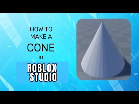 How to Make a Perfect Cone in Roblox Studio | TiranoBaya