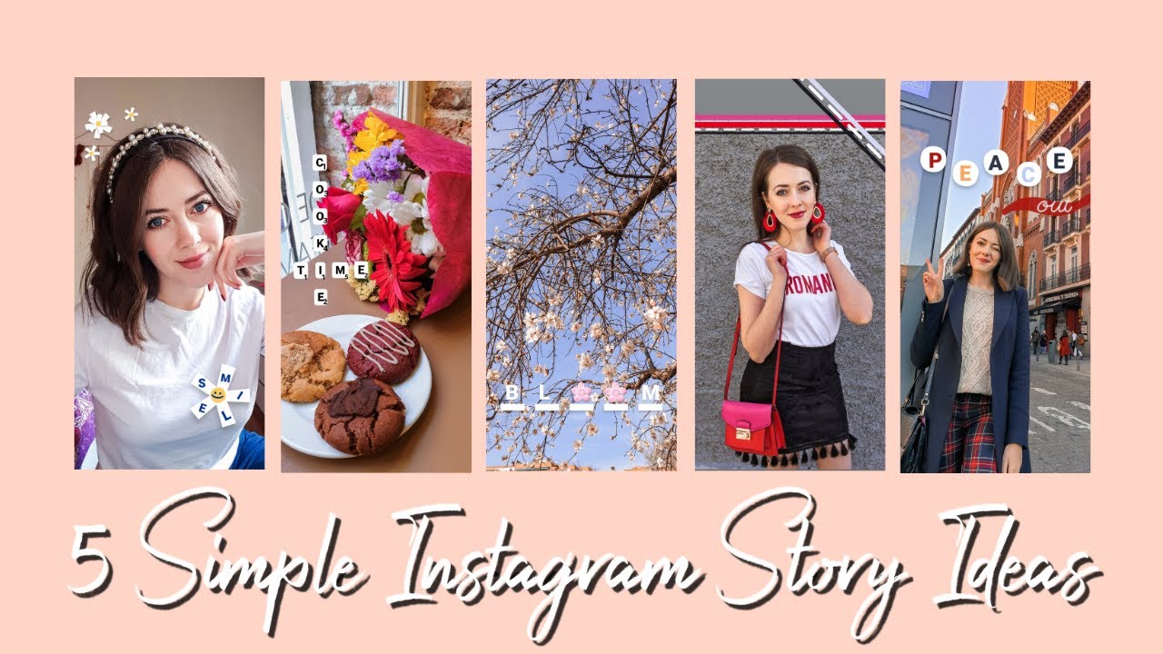 5 Easy Instagram Story Ideas (only using IG) - YouTube