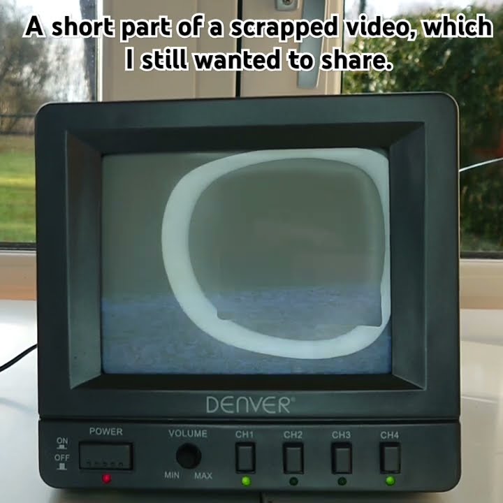 BRAND NEW CRT MONITOR TURNING ON FOR THE FIRST TIME - YouTube