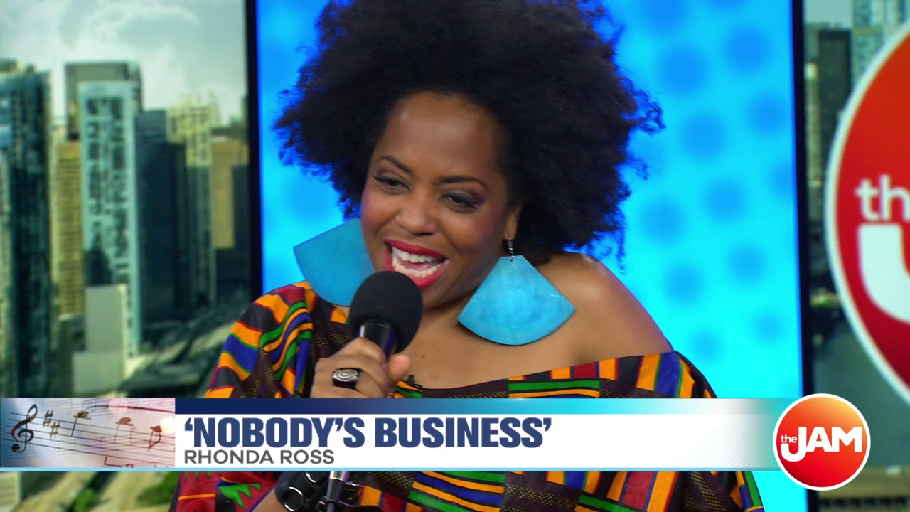 Rhonda Ross Stops in Chicago to Perform ‘Nobody’s Business’ - YouTube
