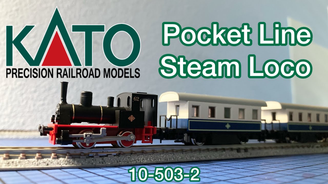 Kato Pocket Line Steam Locomotive (10-503-2) - YouTube
