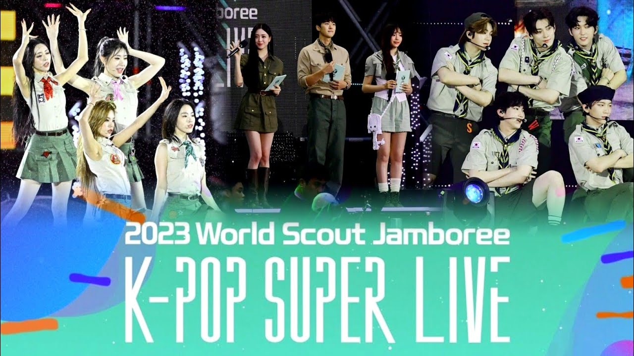 Highlight K-POP Super Live : 25th World Scout Jamboree 2023 South Korea. - YouTube