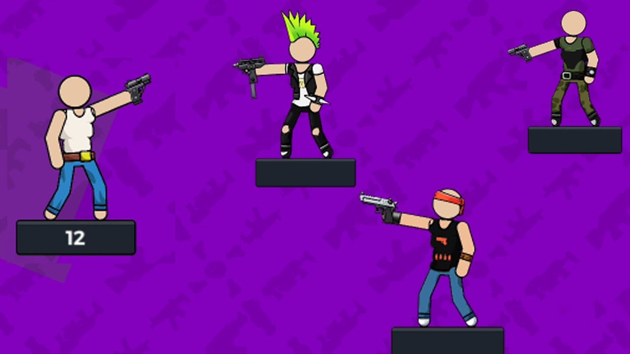 the gunner: stickman weapon hero - YouTube