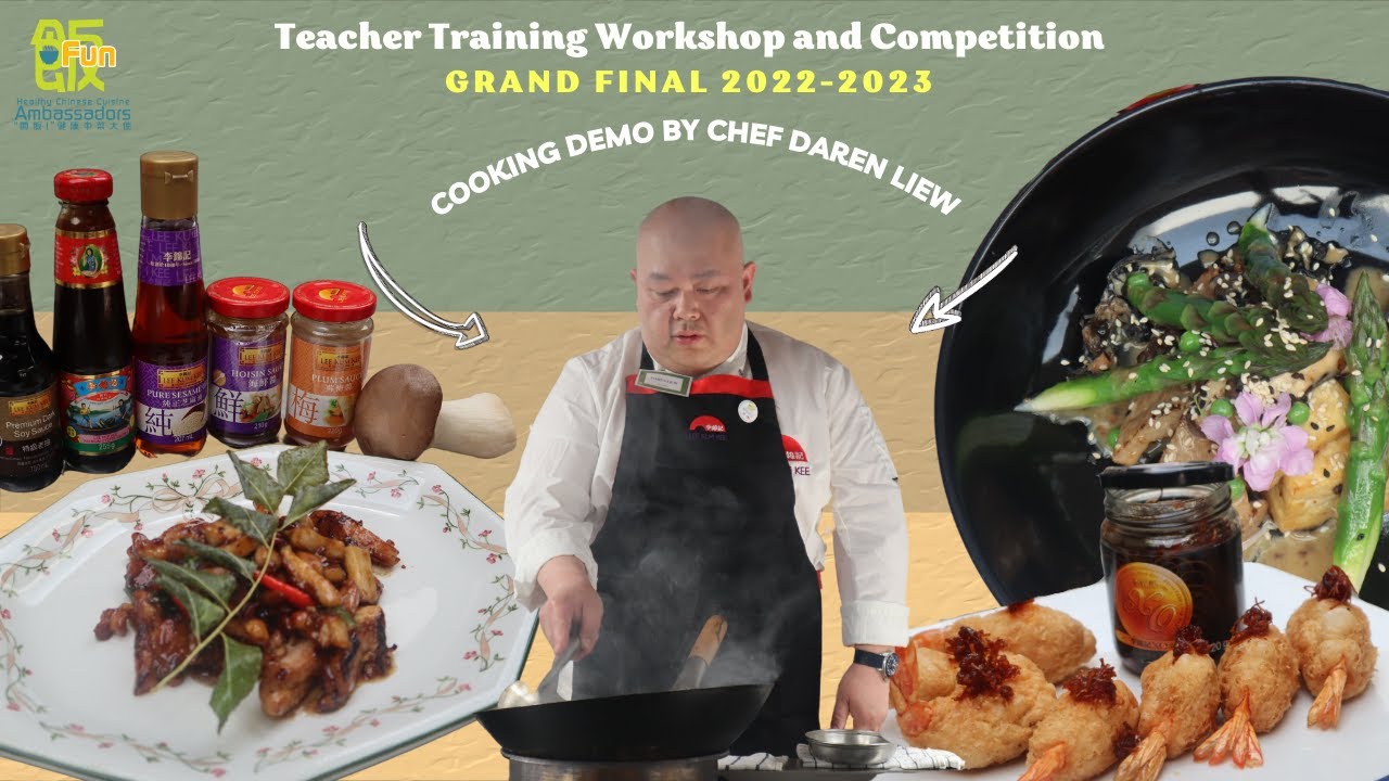 Cooking Demo by Chef Daren Liew (Teacher Training Workshop and ...