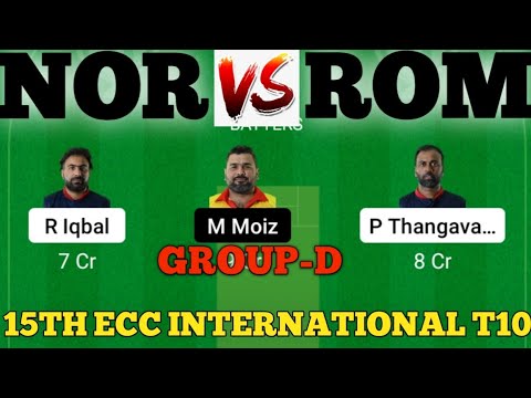 NOR vs ROM Dream11 Prediction|NOR vs ROM Dream11 Team|NOR vs ROM ...