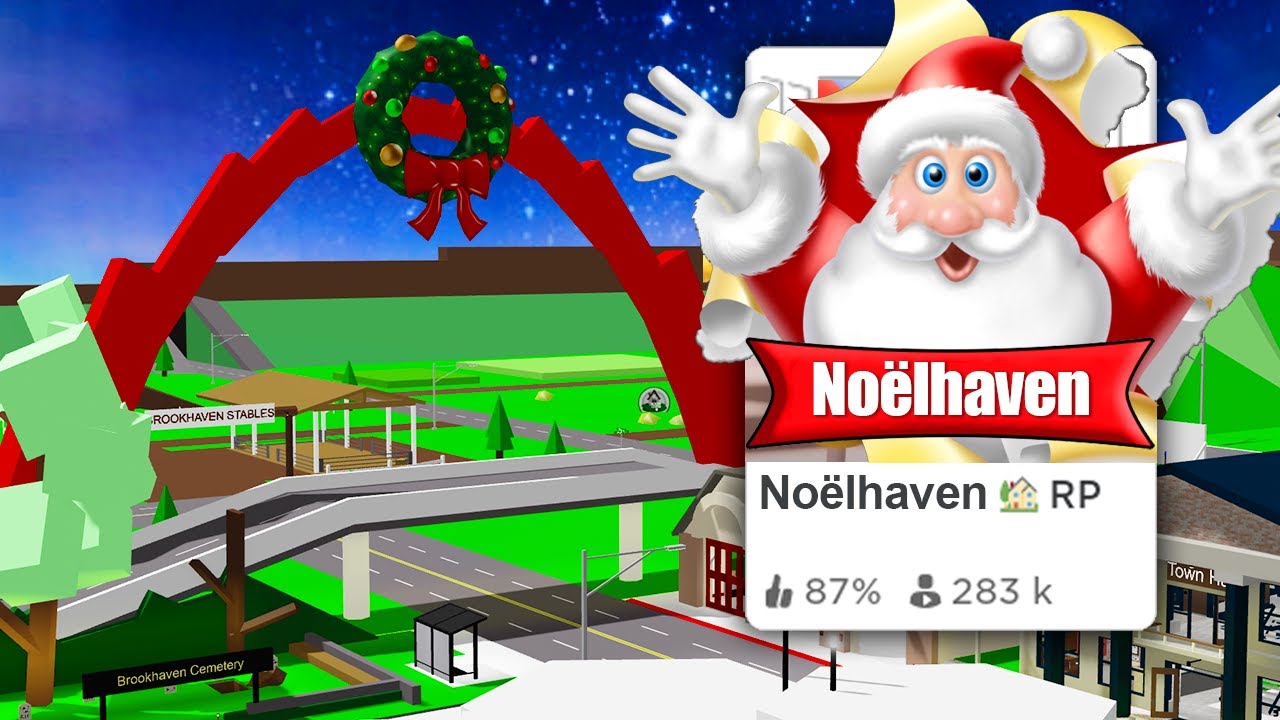 LA MISE À JOUR DE NOËL 2023 SUR ROBLOX - YouTube