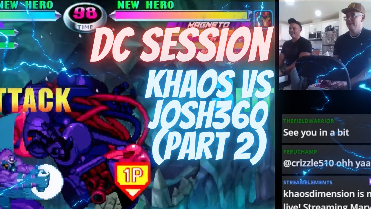 MvC2 - DC Session - Khaos vs J360 (Part 2) 09/24/24 - YouTube