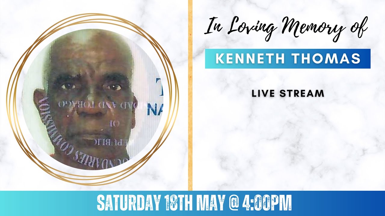 Celebrating the life of Kenneth Thomas. - YouTube