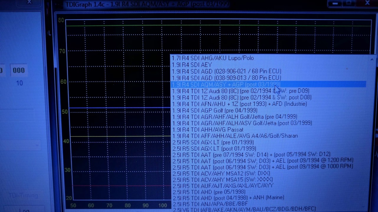 1.9 TDI/SDI, 2.5 TDI injection pump timing with VCDS (VagCom) - YouTube